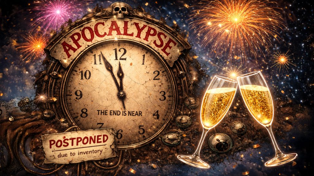 Apocalypse Postponed – Due to Inventory - Silvia de Couët